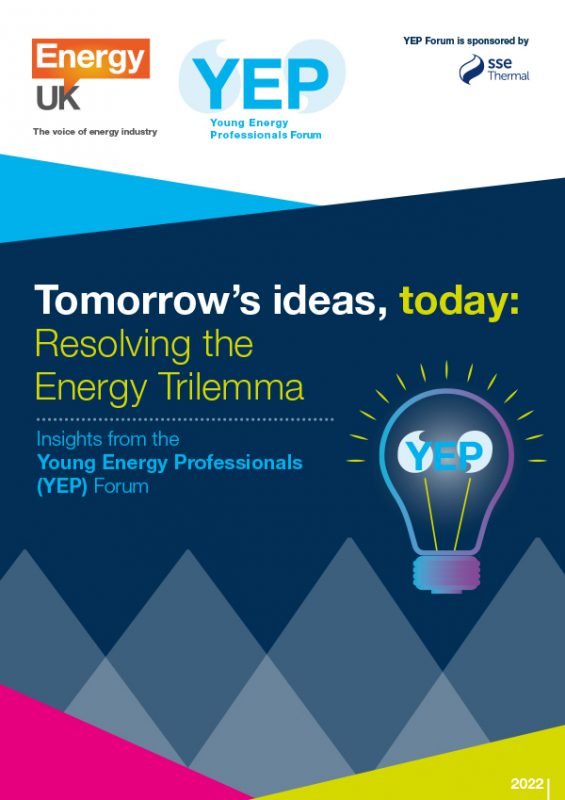 Young Energy Professionals (YEP) Forum - Energy UK